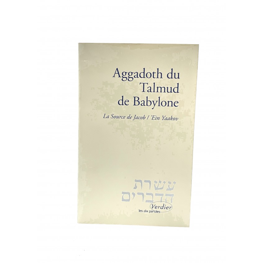 acheter aggadoth du talmud de babylone ein yaakov éditions verdier