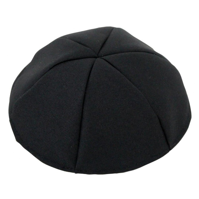 acheter une kippa en térylène coloris noir