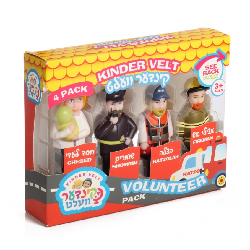 acheter le set kinder velt volunteer métiers volontaires de new york