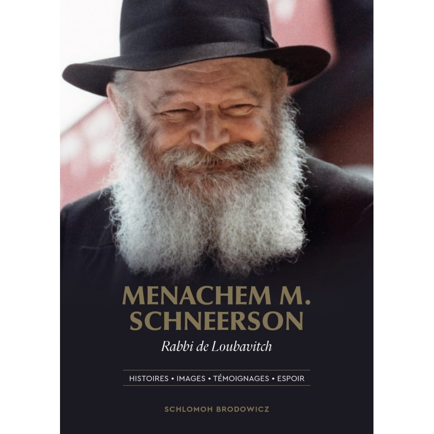 acheter livre Menachem M. Schneerson Rabbi de Loubavitch s brodowicz
